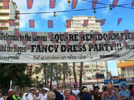 Benidorm British Fancy Dress Party – Life in Benidorm